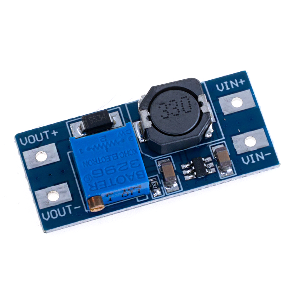 Регульований DC-DC Step-Up модуль живлення MT3608 за ціною від 20.62 ...