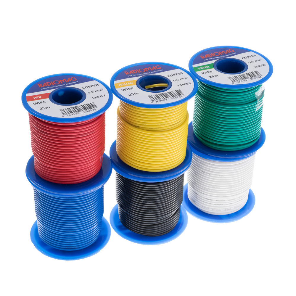 Set of copper wires 0.5mm2 - РАДИОМАГ РКС КОМПОНЕНТЫ